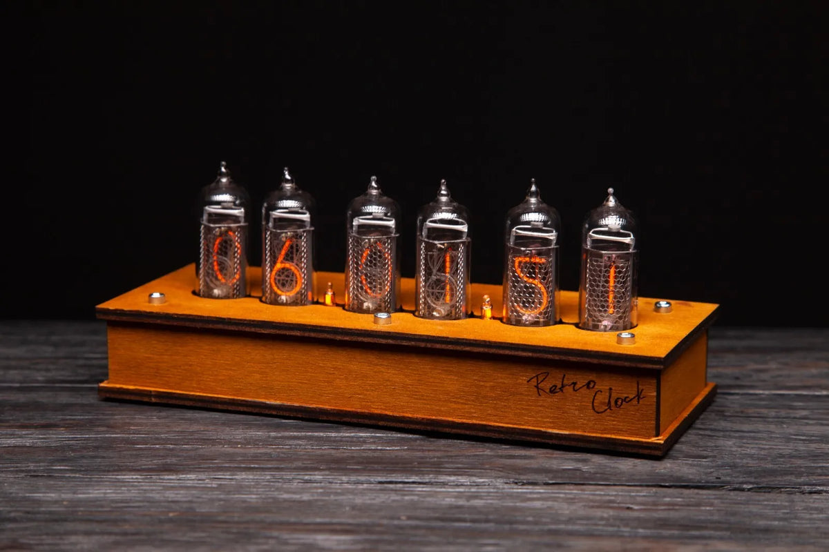 Nixie Tube Clock IN14 Table Clock – Nixie Team