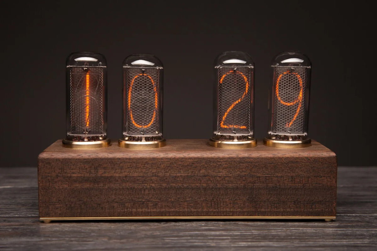 Nixie Tube Clock with Easy Replaceable IN-18 Nixie Tubes – Nixie Team